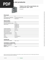 Tableros de Distribución Eléctrica NF - NF304AB22S | PDF