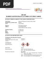 DPI Anchor Spray Paint Safety Data Sheet | PDF | Toxicity | Personal ...