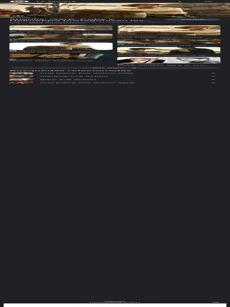 Shanks Live Action - Búsqueda de Google | PDF