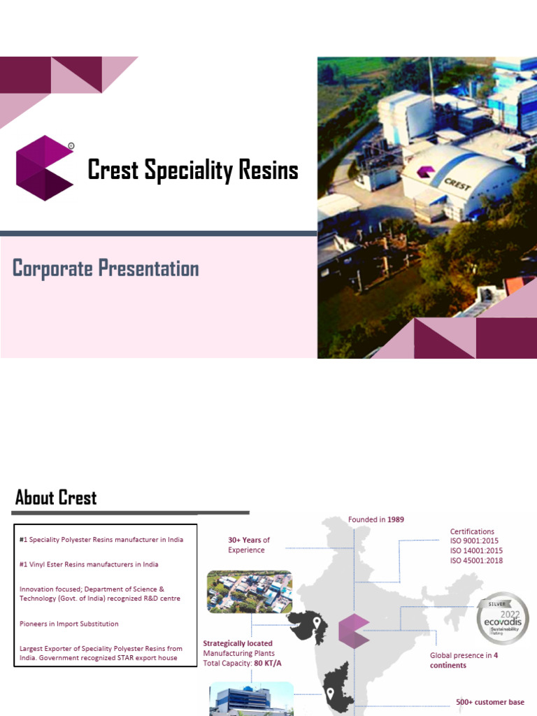 Crest Coatings - Brochure | PDF | Epoxy | Polyurethane