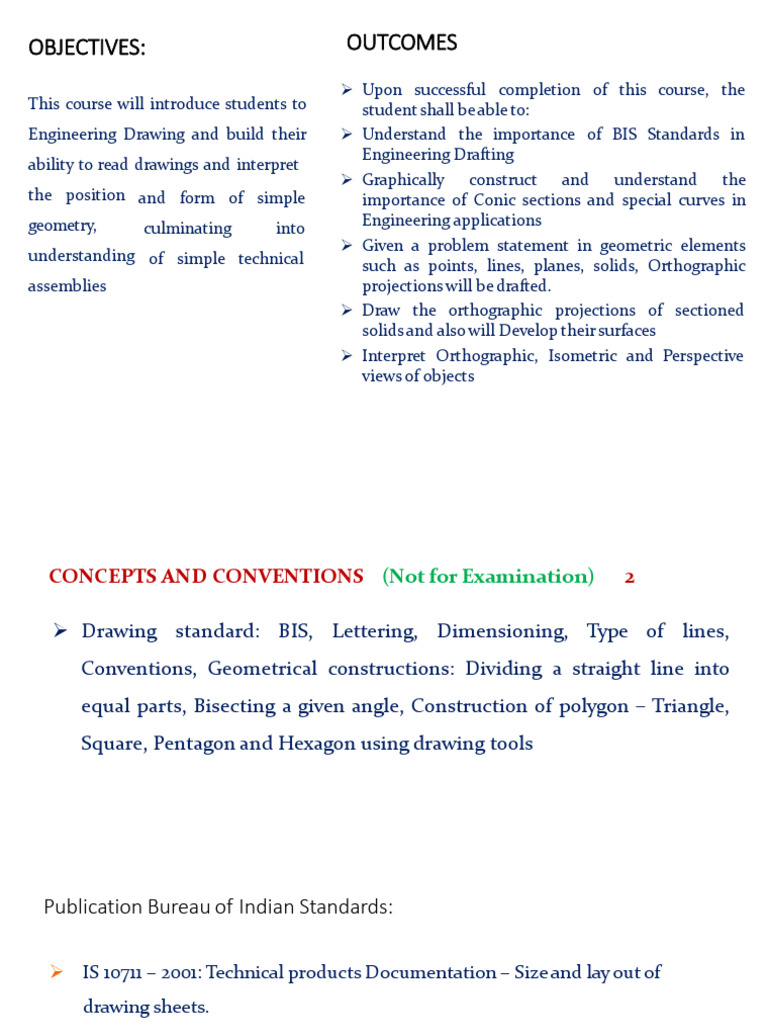 Engineering Graphics Notes | Download Free PDF | Ellipse | Euclid