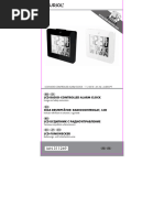 Digital Alarm Clock Manual | PDF