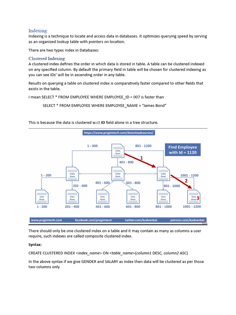 Indexing | PDF | Database Index | Information Science Indexing | PDF | Database Index | Information Science
