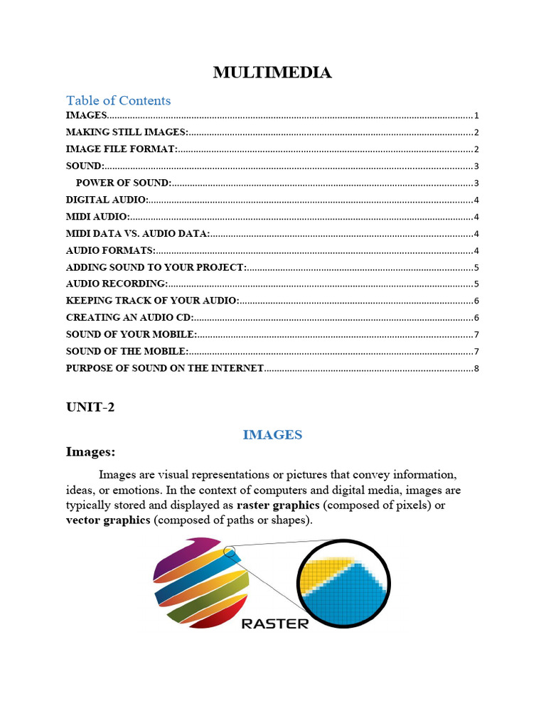 MULTIMEDIA | PDF | Computing | Digital Technology