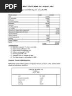 Adjusted Trial Balance Problems and Solutions | PDF