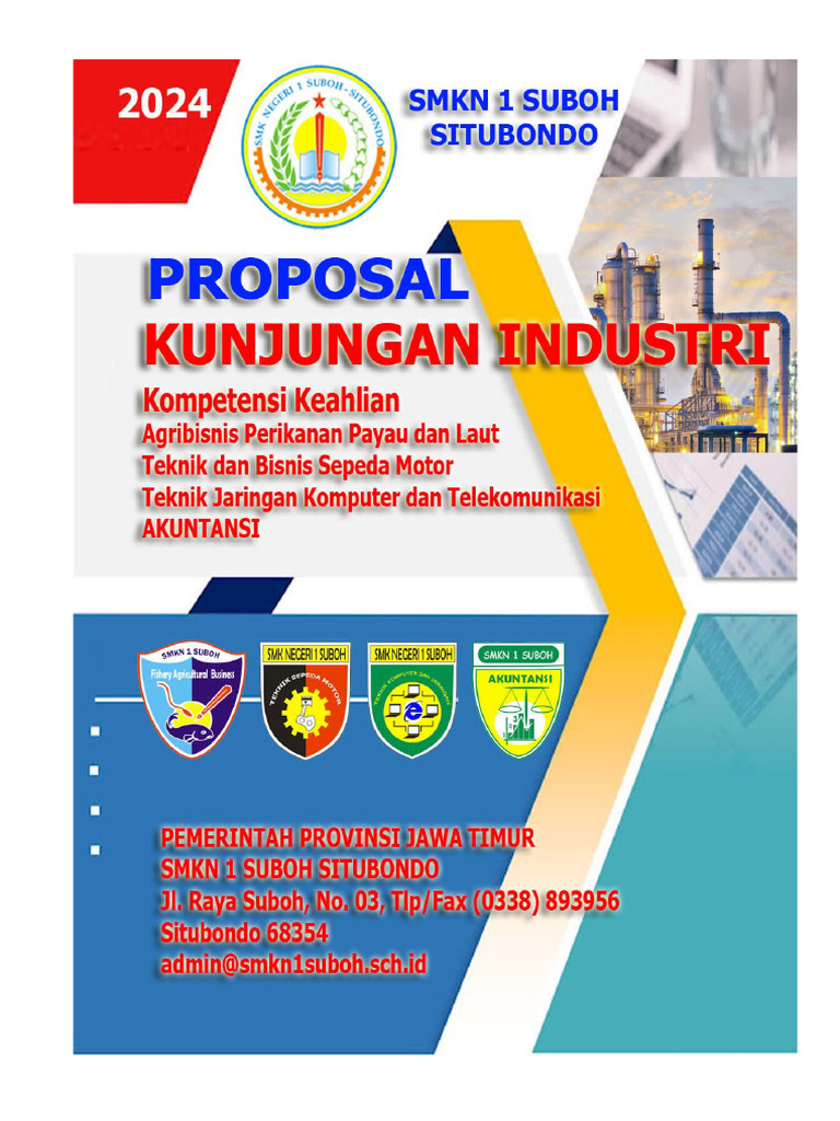 PROPOSAL KUNJUNGAN INDUSTRI UNTUK INSTANSI 2024 - Haida | PDF | Bisnis | Ilmu Sosial