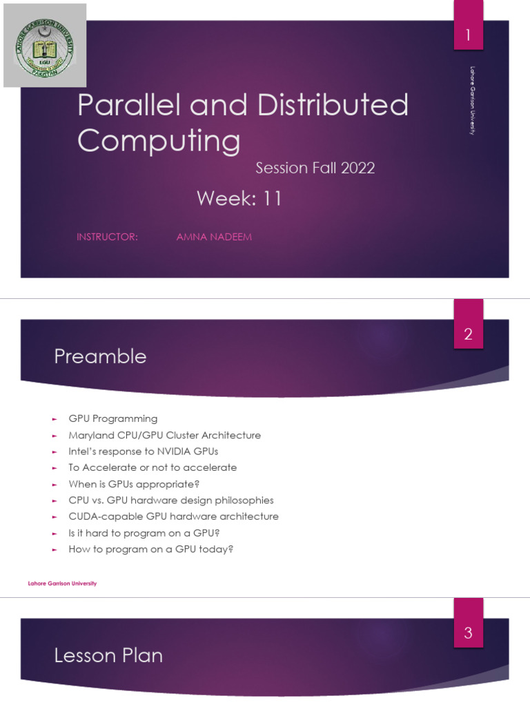 PDC Lecture 11 Heterogeneity | PDF | Graphics Processing Unit | Message ... PDC Lecture 11 Heterogeneity | PDF | Graphics Processing Unit | Message ...