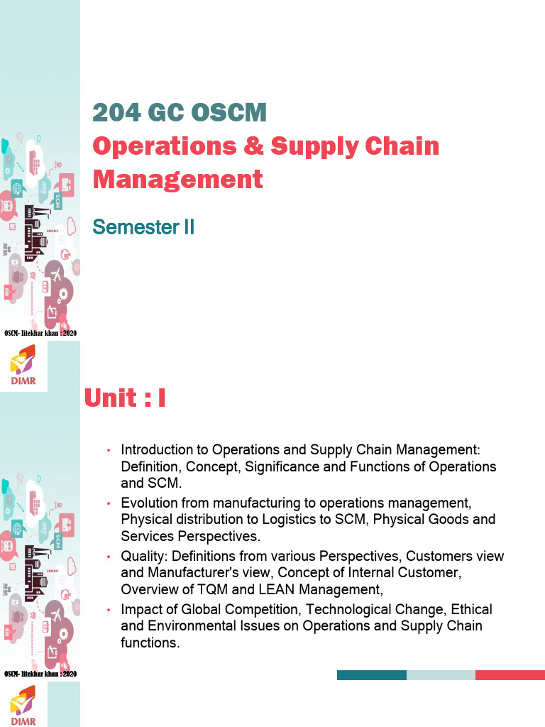 GC 204 | PDF | Life Cycle Assessment | Supply Chain Management