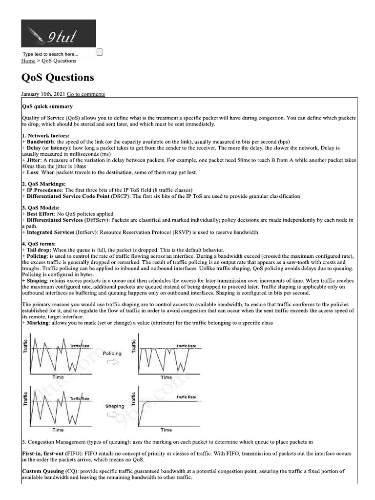 28 - Qos Questions | PDF