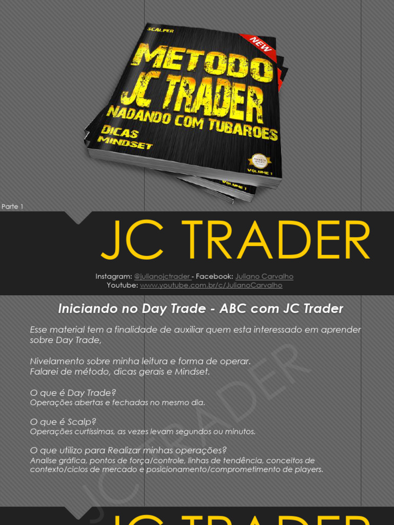 Guia Completo de Day Trade com JC Trader | PDF | Contrato de futuros ...