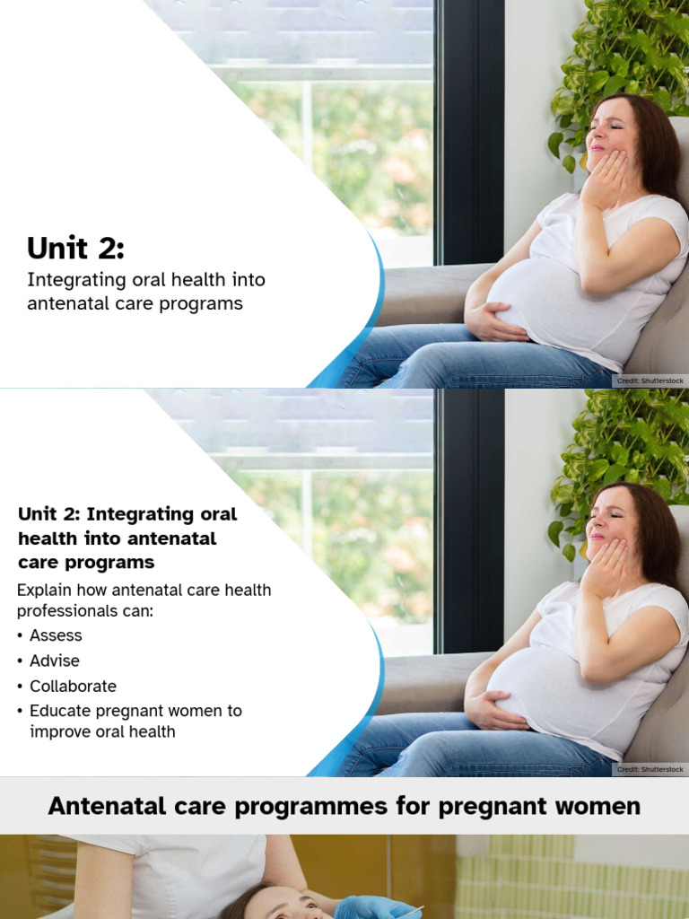 Oral Health Care of Pregnant Women and Newborns Module 2 Unit 2 EN | PDF | Dentistry | Pregnancy