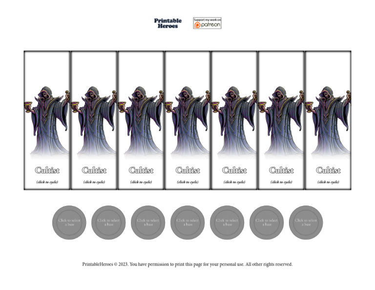 Human - Cultist - 01 - Free | PDF