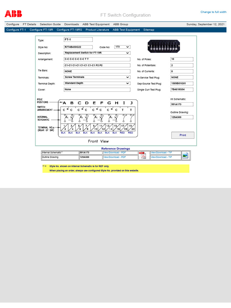 ABB FT Switch Configuration Guide | PDF | Manufactured Goods