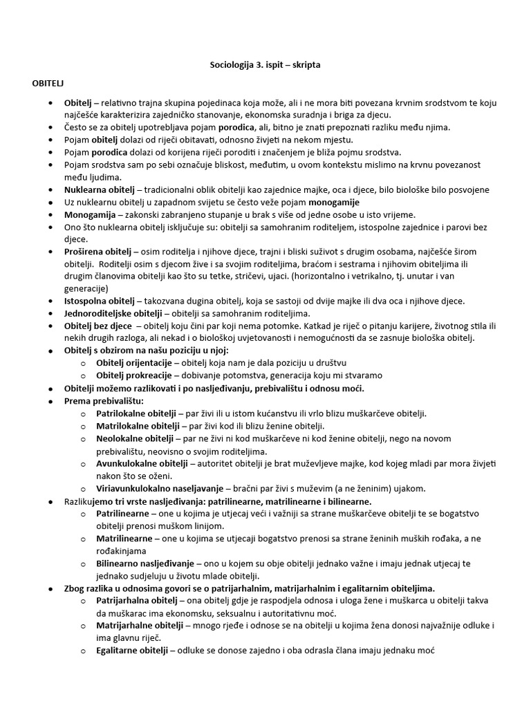 Sociologija 3 | PDF