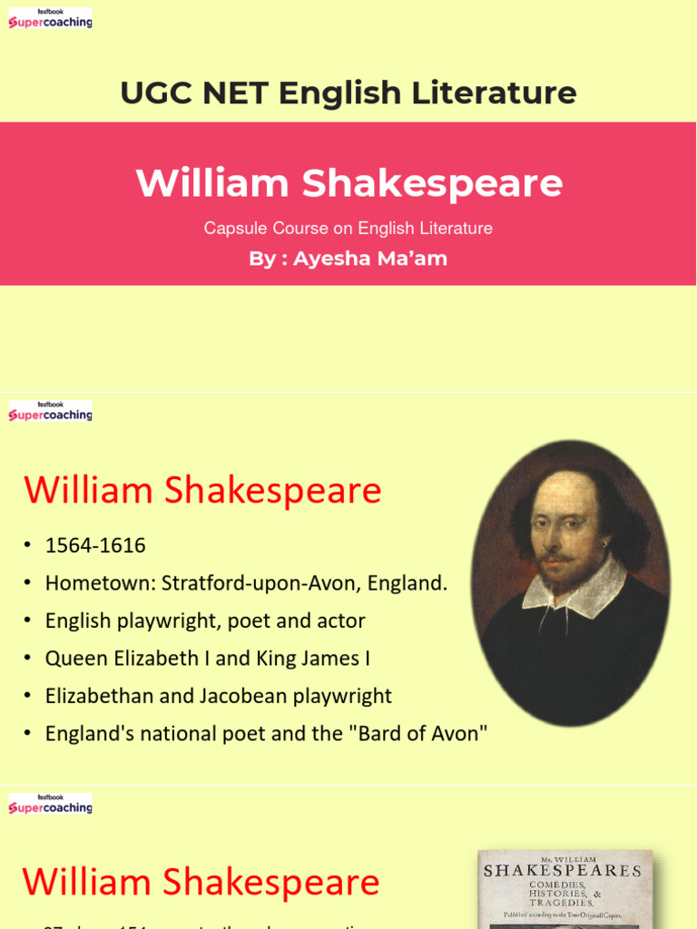 Shakespeare | PDF | Classics