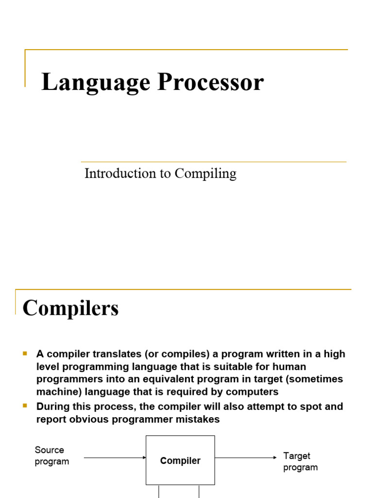 Compiler Design Theory 1 | PDF | Compiler | Computer Program Compiler Design Theory 1 | PDF | Compiler | Computer Program