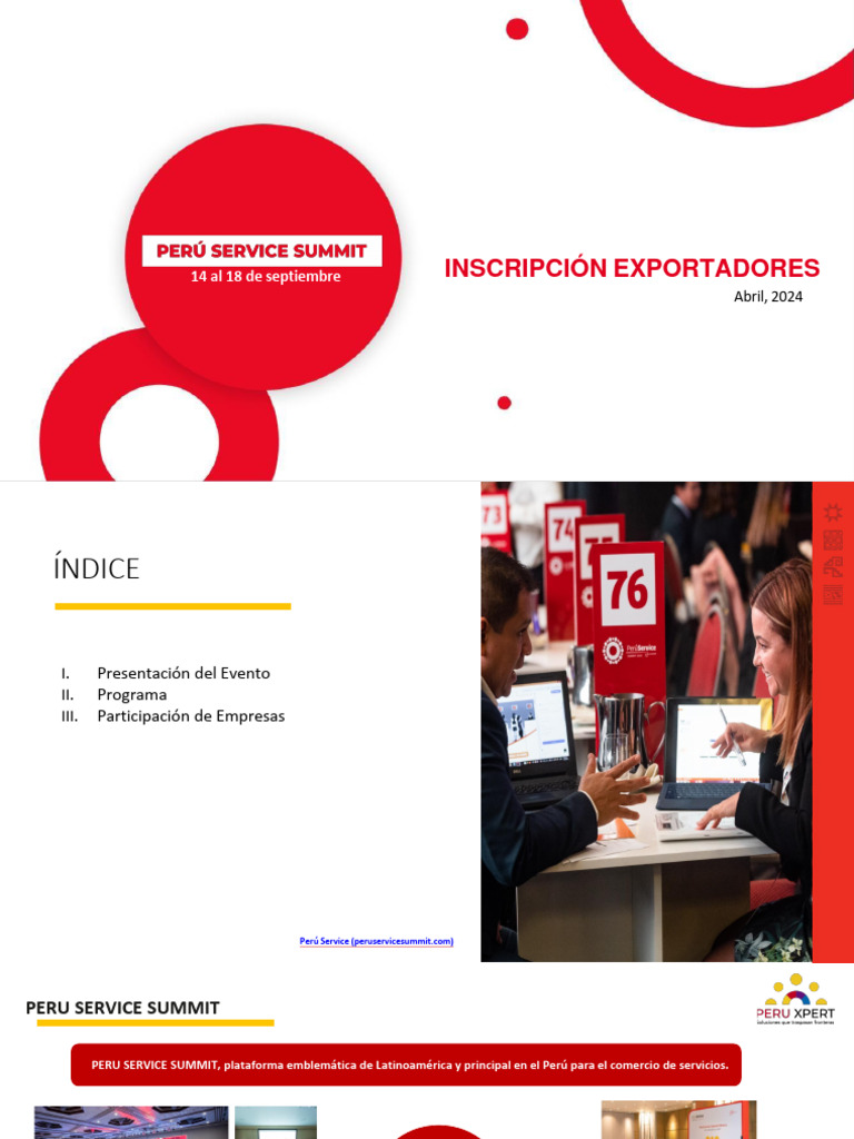 Presentación PSS Lima 2024 - Exportadores | PDF | Economias