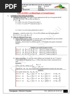 Suites Géométriques Exercices Corrigés | PDF | Séquence | Somme ...