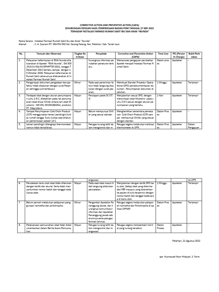 Capa Bpom 2022 | PDF