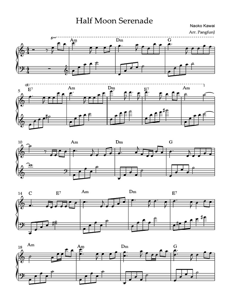 Half Moon Serenade | PDF