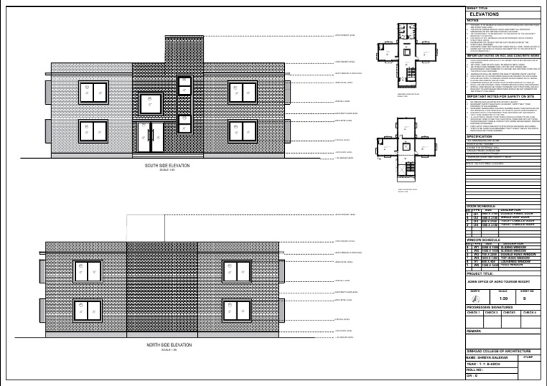 ELEVATION FINAL-Layout1 | PDF | Door | Window