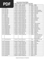 Leave Roster Format - 2025 | PDF