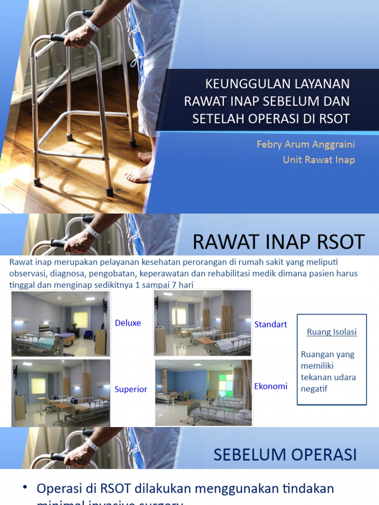 keunggulan pre dan post op rawat inap | PDF