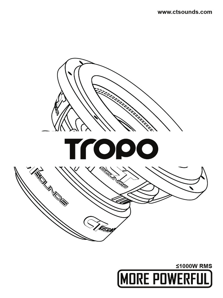 Tropo Subwoofer Specification 2022 PDF | PDF | Acoustics | Audio ...