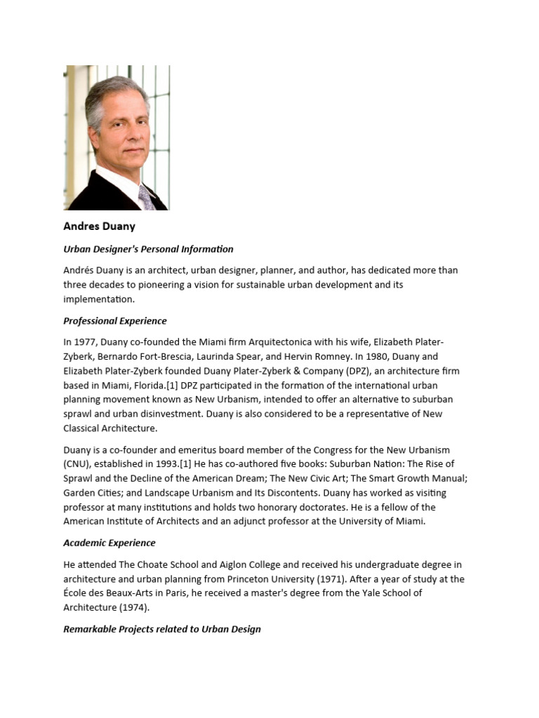 Duany Palafox Howard | PDF | Planning | Urban Design