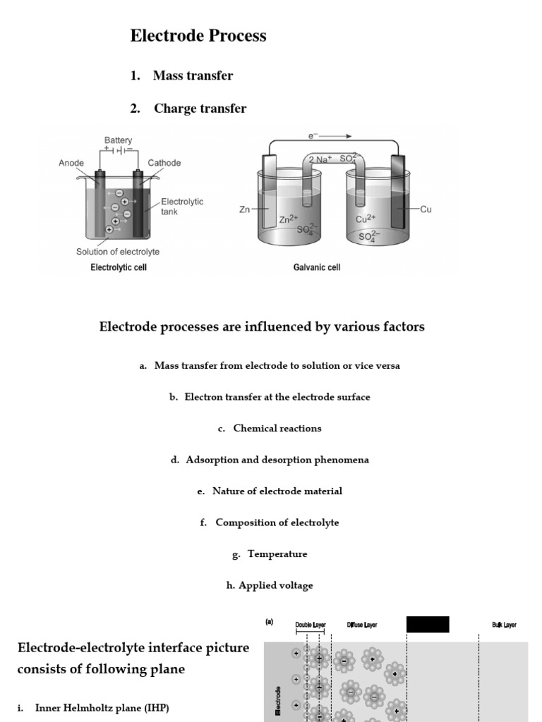 Over Voltage | PDF | Electrochemistry | Electrode