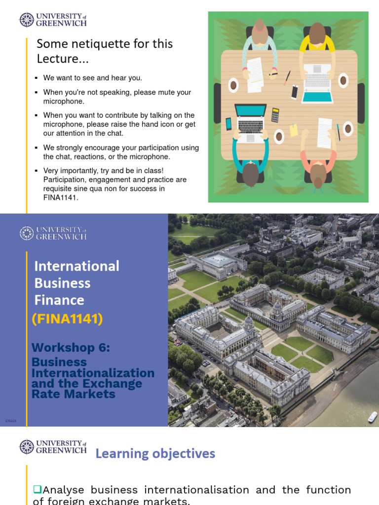 Lecture Six Lecture Slide - International Business | PDF | Foreign ...