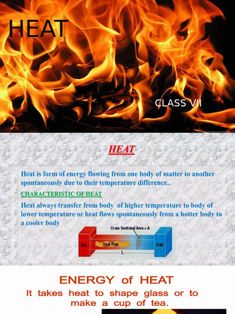 Heat Class 7 | PDF