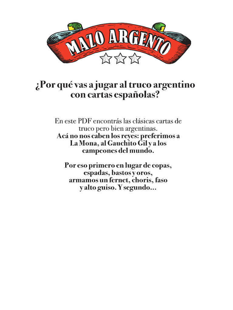 ?? Mazo Argento (PDF para Imprimir) | PDF