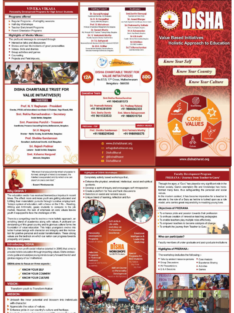 DISHA Brochure | PDF