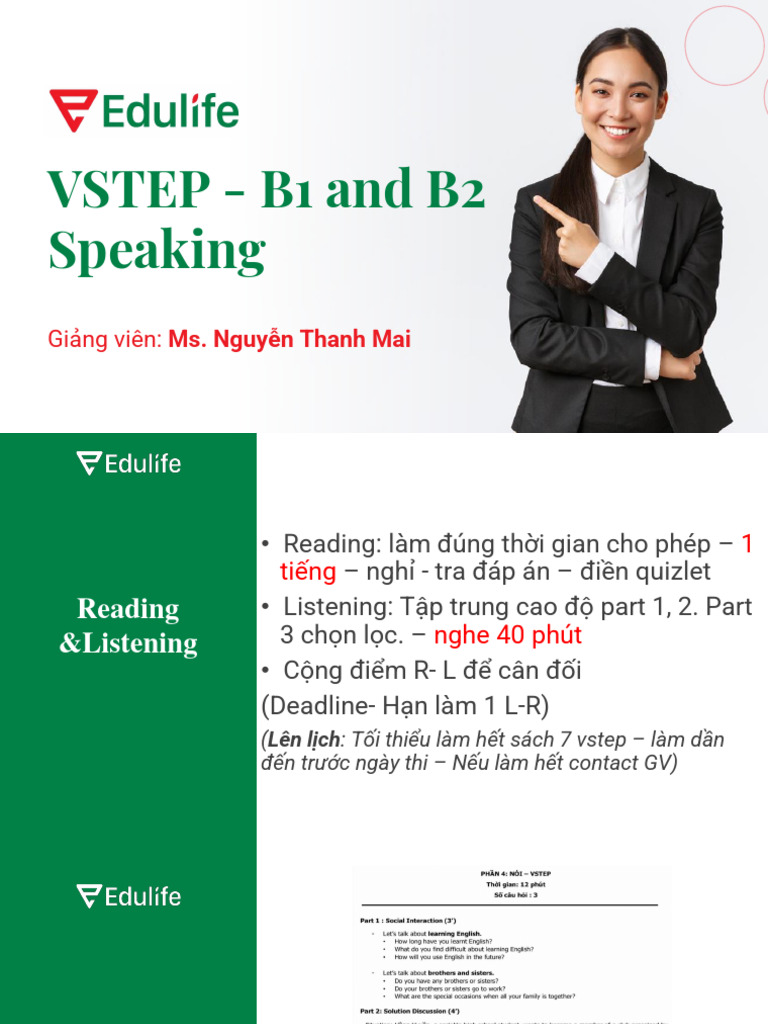 Lesson 3. Speaking 1 & Writing 1 | PDF | Hanoi | Vietnam