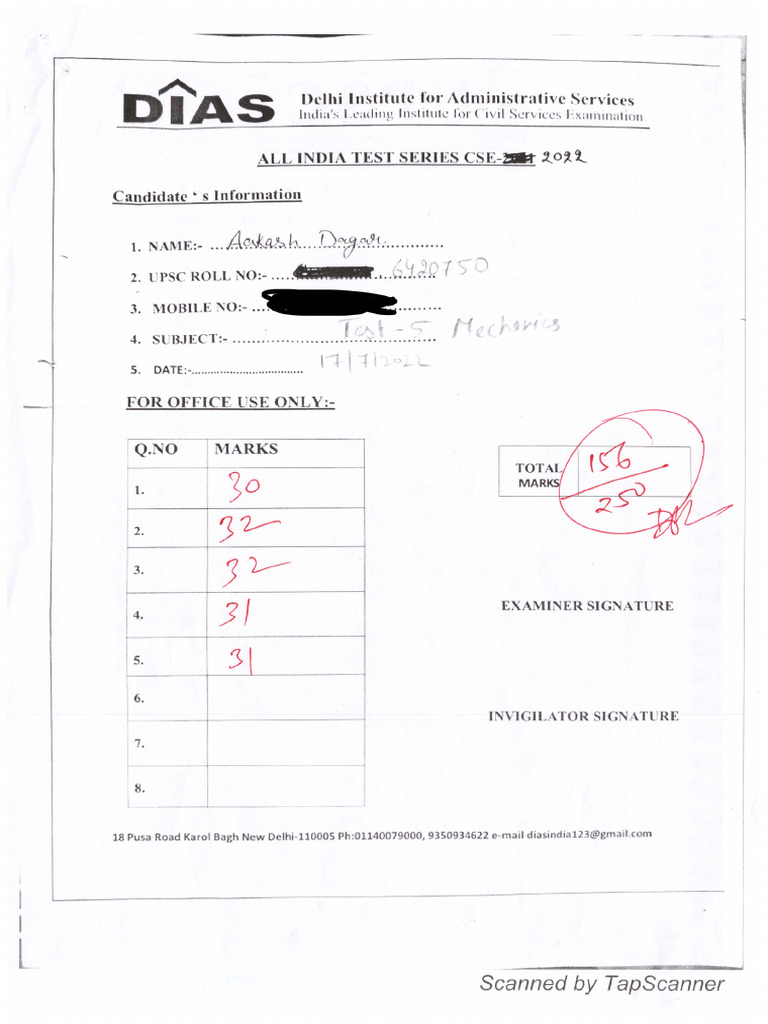 2022 Test 5 Mechanics Checked | PDF