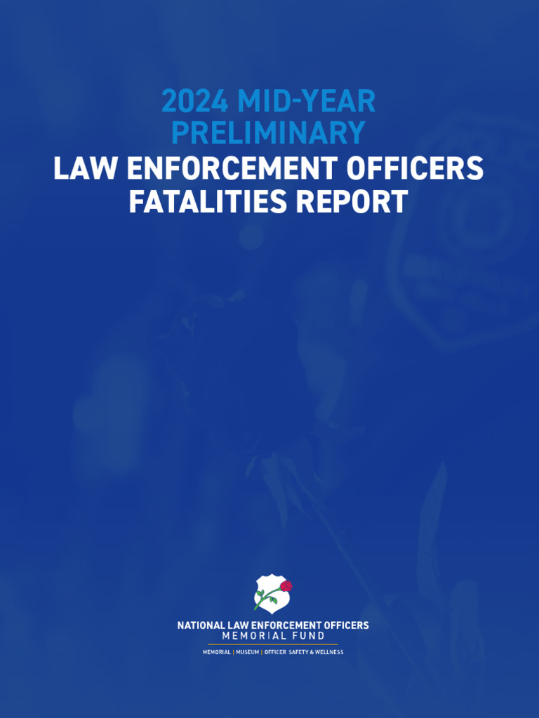 Alabama Officer Fatalities Report 2024 | PDF | Traffic Collision ...