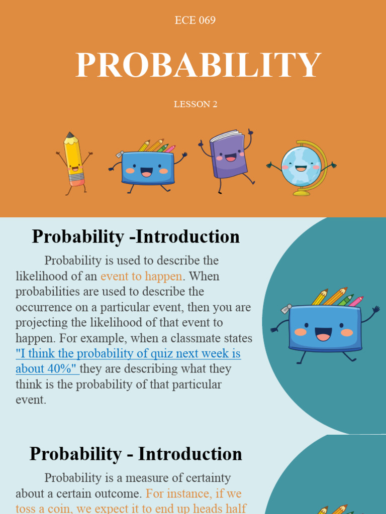 Lesson 2 Probability | PDF | Probability | Probability Theory