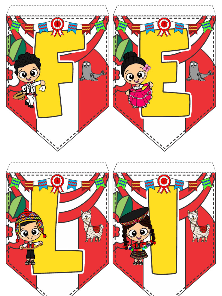 BANDERINES FIESTAS PATRIAS | PDF