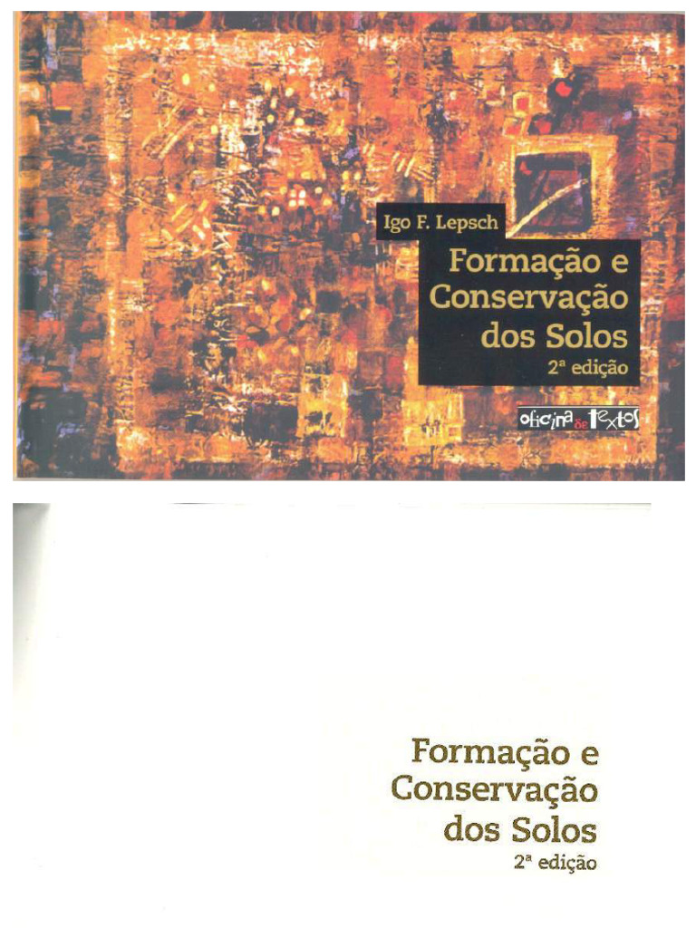 Livro Formacão e Conservação Dos Solos - Igo F. Lepsch | PDF