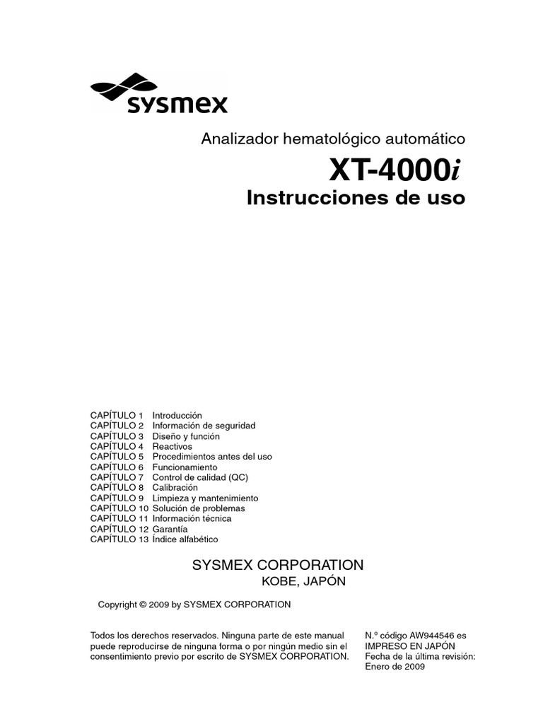 Manual XT 4000 | PDF | Ingenieria Eléctrica