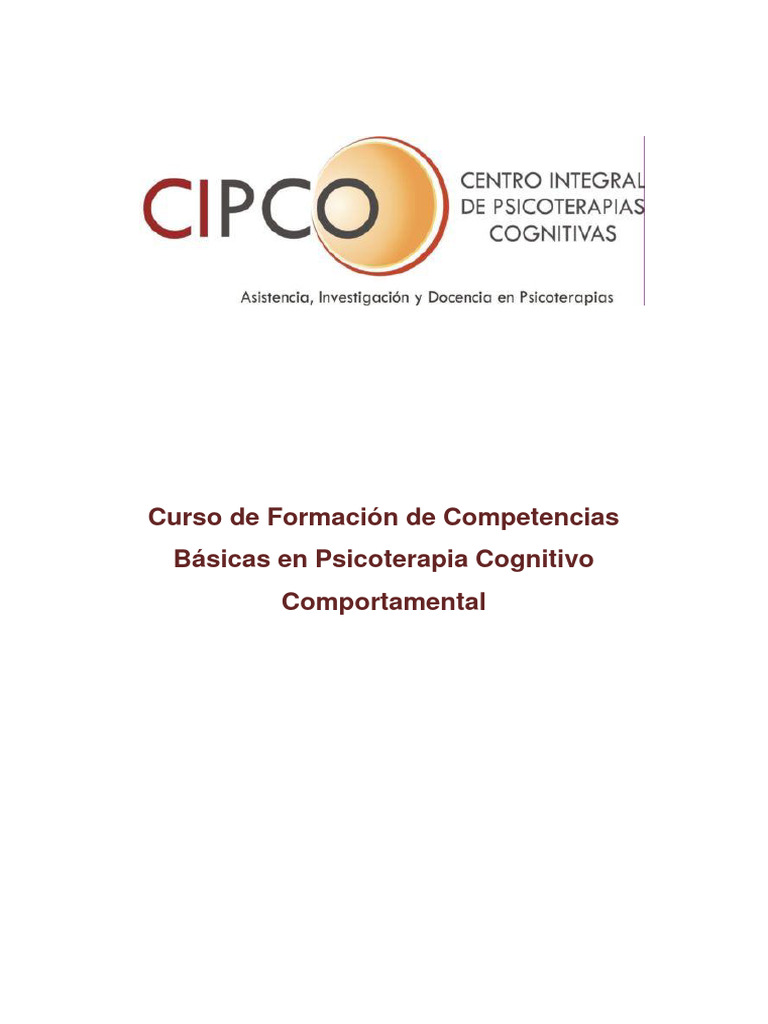Cipco 1 y 2 Generacion | PDF | Etología | Sicología
