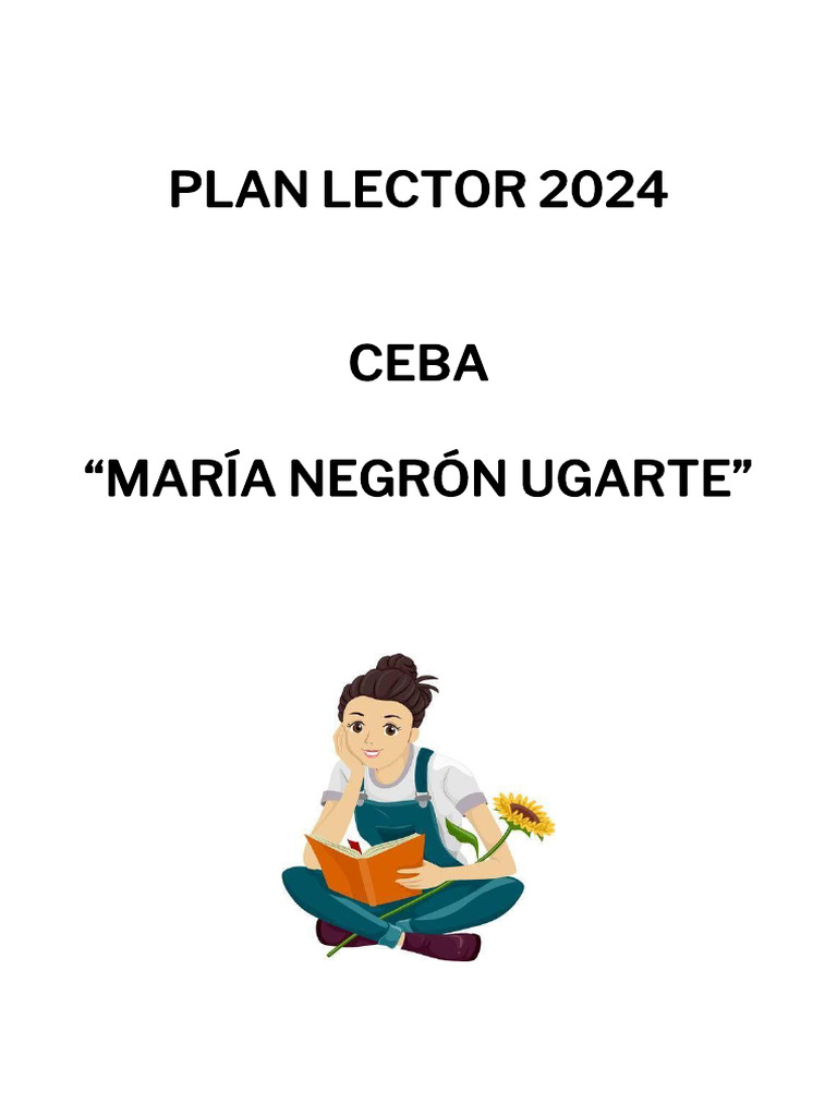 Plan Lector 2024 Ceba Mnu Aprobado | PDF | Comprensión lectora | Educación primaria