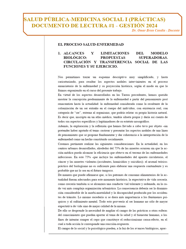 LECTURA Nº1 - 24 - Obruc | PDF | Biología | Mente