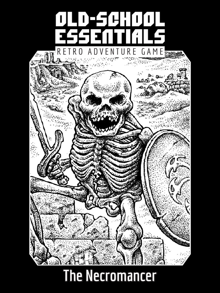 Old-School Essentials - The Necromancer v0-1 | PDF | Burial