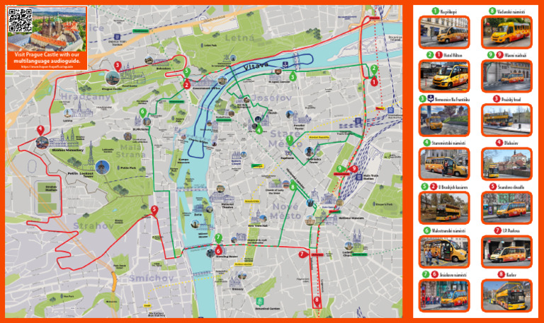 Prague Hop in Hop Off Map | PDF