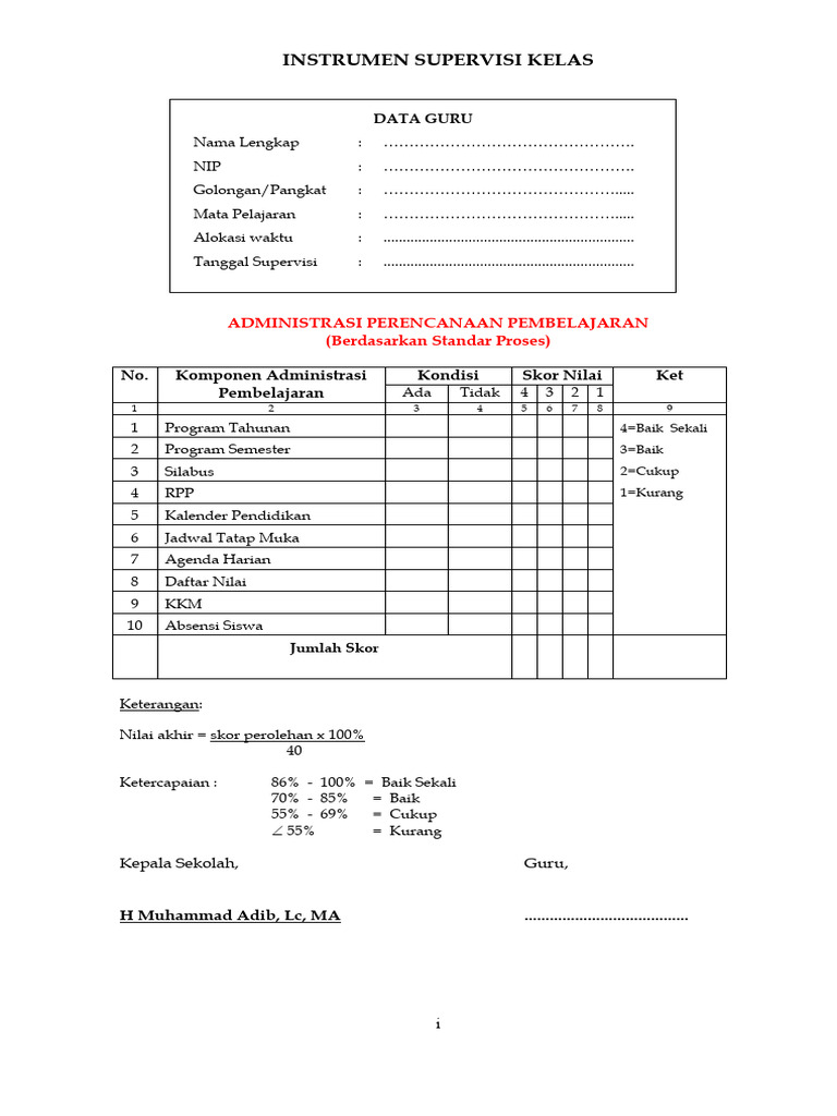 Supervisi Siap Pake | PDF | Karier & Perkembangan