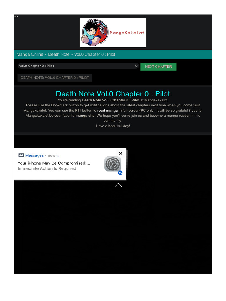 Death Note Chapter 0 | PDF | Manga