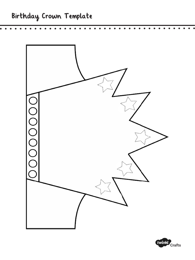 Birthday Crown | PDF