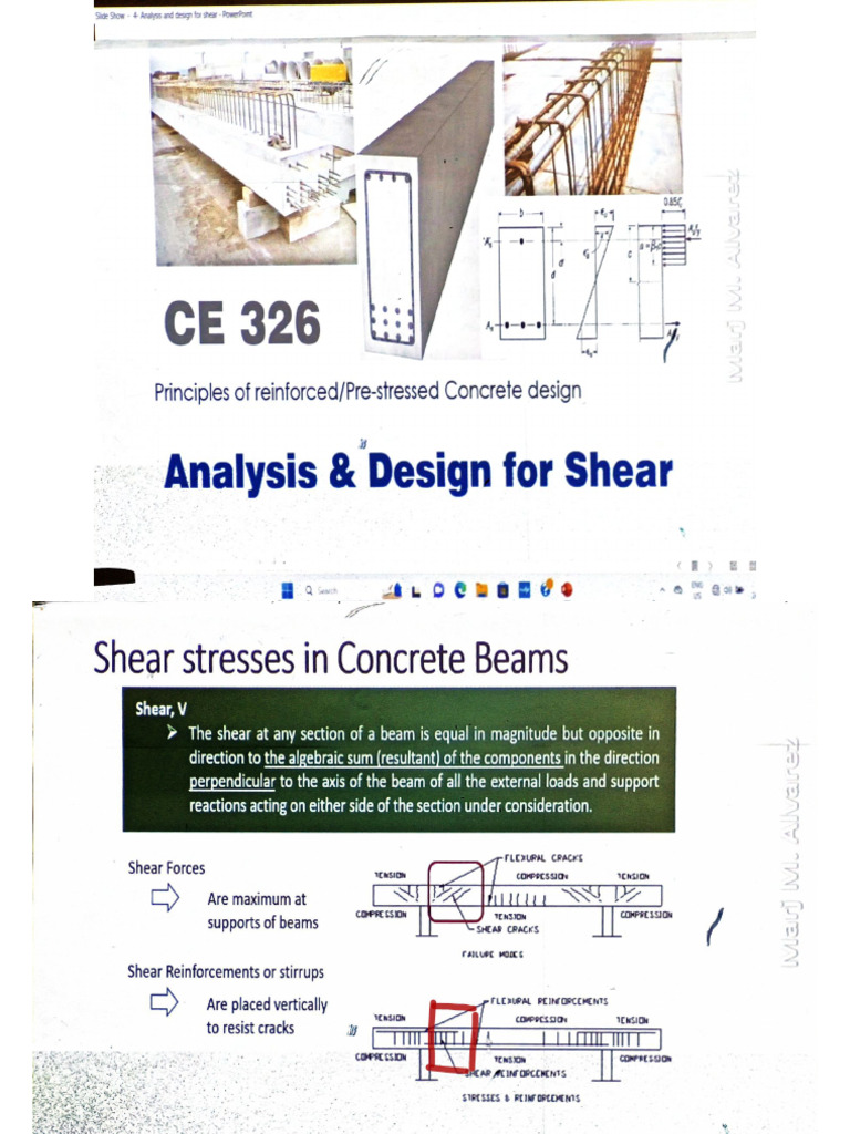 Analysis-and-Design-for-Shear | PDF